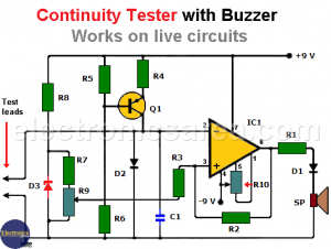 Audible Continuity Tester - Electronics Area